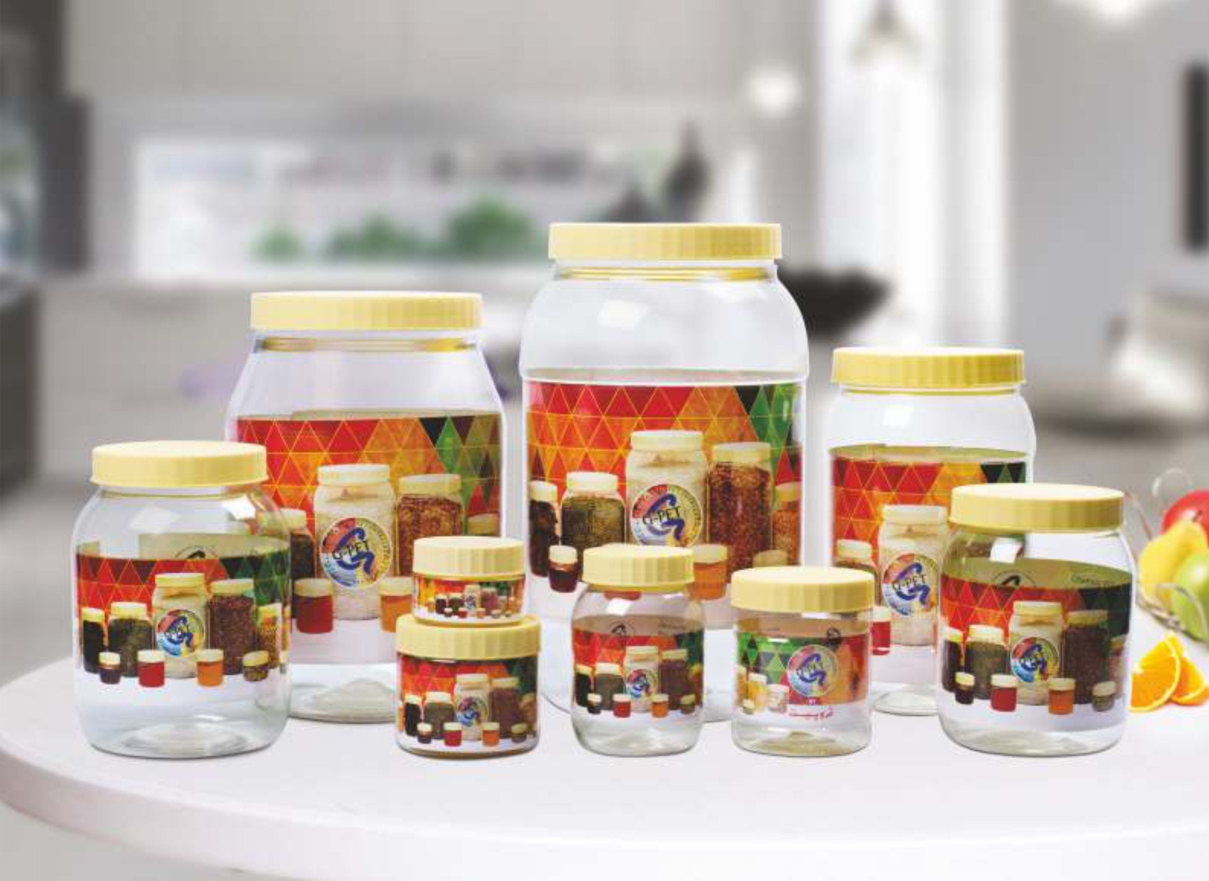 Round PET Jars – G-PET India